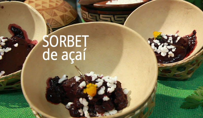 Cozinha da Matilde | Sorbet de açaí com farinha de tapioca - Cozinha da ...