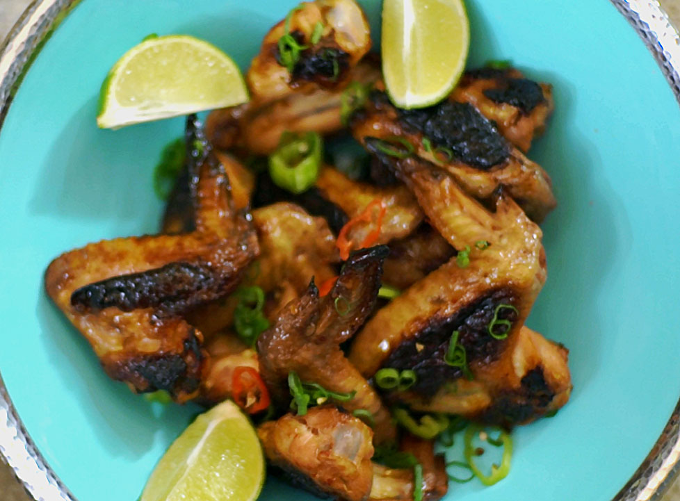 Cozinha da Matilde | Asinhas de frango picantes com mel e limão - hot ...