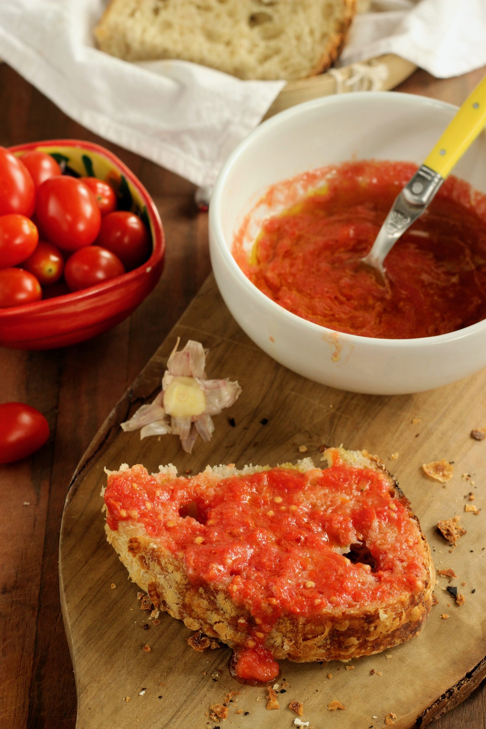 Cozinha da Matilde | Pan tomaca direto da Espanha - Cozinha da Matilde